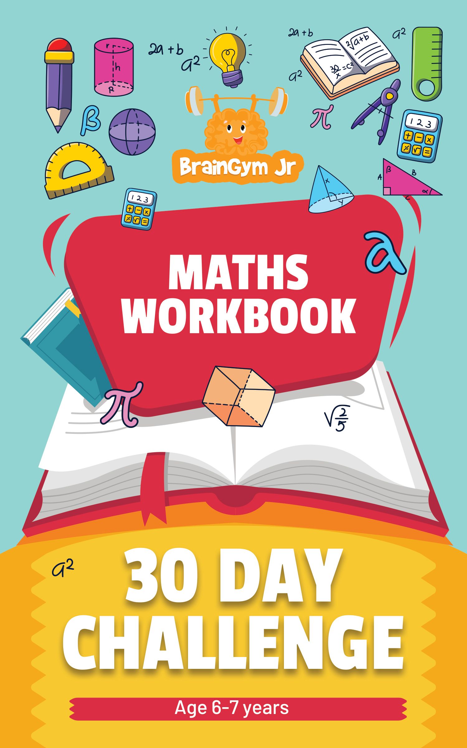 BrainGymJr Math Workbook Digital Edition (Age 6-7)