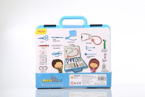 Medi Kid Doctor Play Set for Children. 14 instruments blue